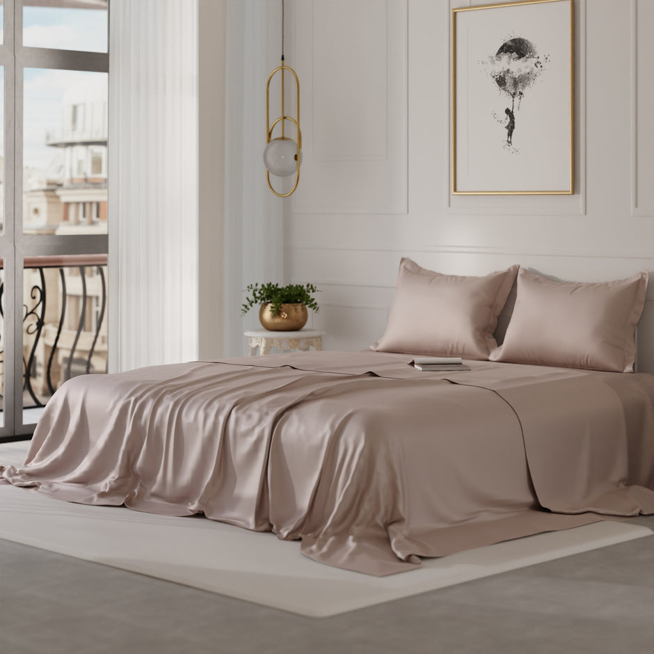 Premium Parisian Bedding - Luxurious Satin Sheets and More – Stoa Paris