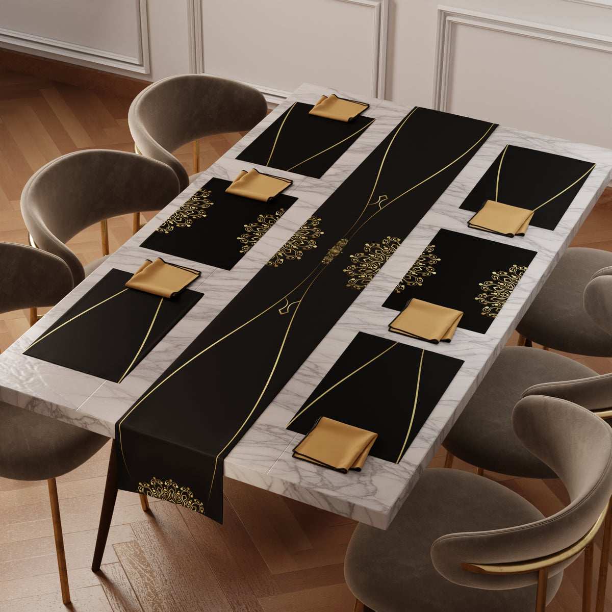 Midnight Banquet Table Linen Set – Stoa Paris